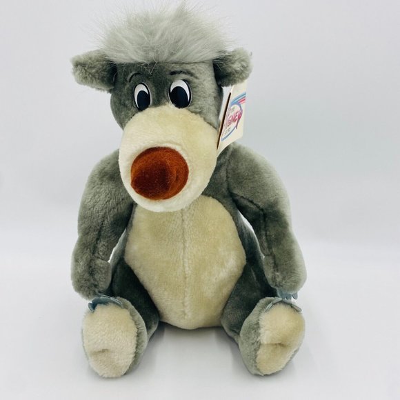 Disney | Toys | Disney Store Classics Jungle Book Baloo Stuffed Animal ...